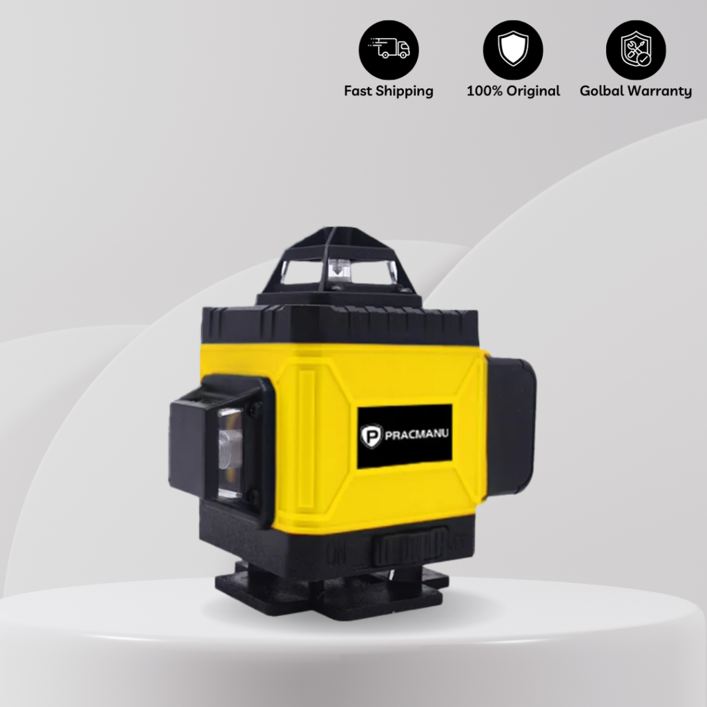 Pracmanu 4D Laser Level – 16 Lines, 360° Green Beam – Pracmanu Official ...