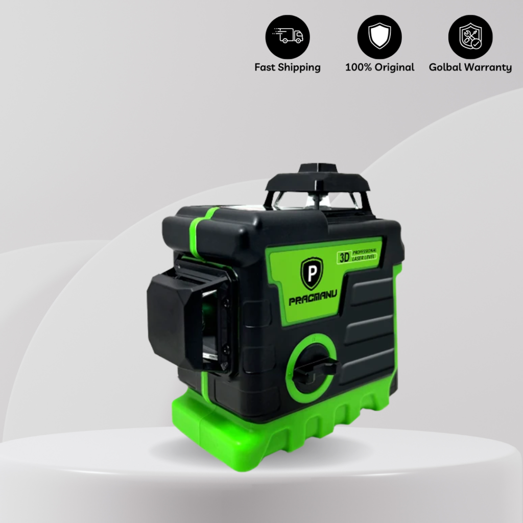 Pracmanu 3D Laser Level – 12 Lines, Powerful Green Beams – Pracmanu ...