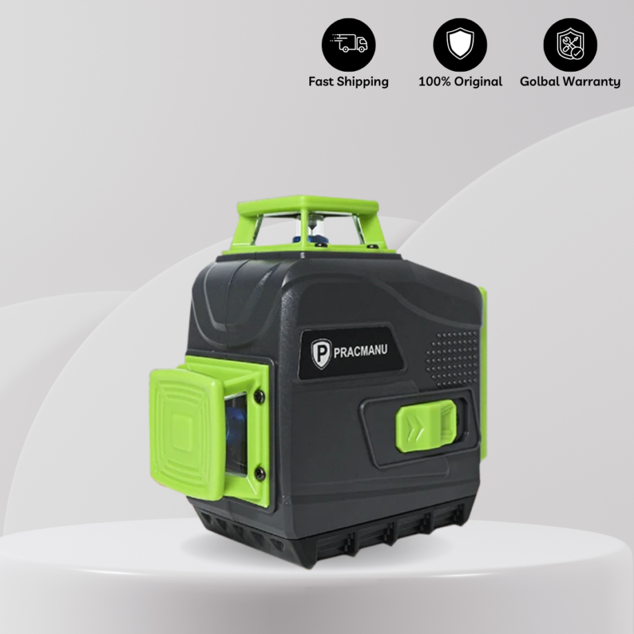 Pracmanu 3D Laser Level – 12 Lines, Green Beam – Pracmanu Official Website
